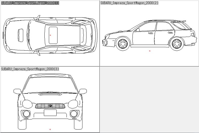 MISCELLANEOUS DATA STORAGE 2 for CAD Drawings: [JWS/DWG] SUBARU Impreza ...