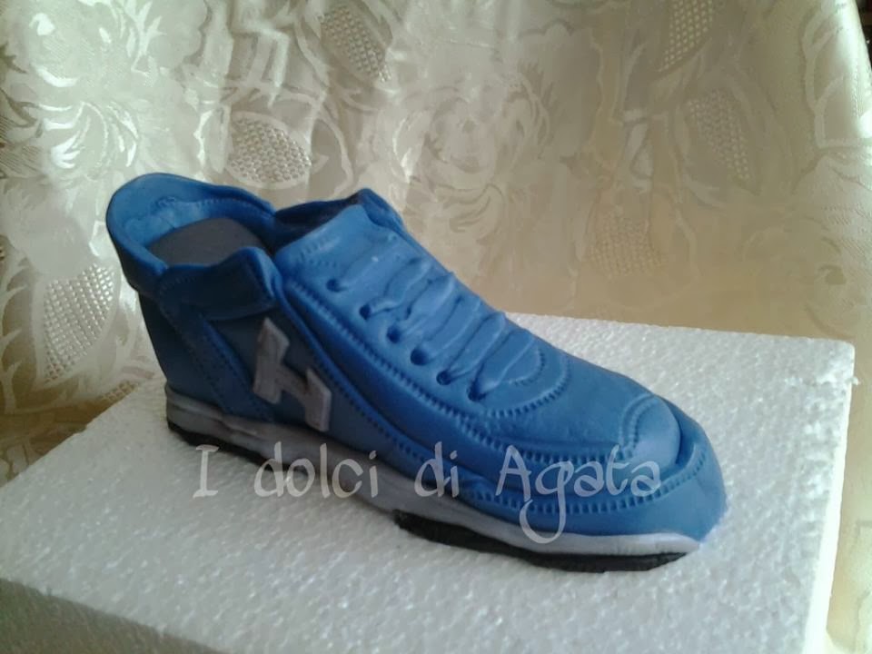 I dolci di Agata... e non solo !!!: Cake topper scarpa Hogan