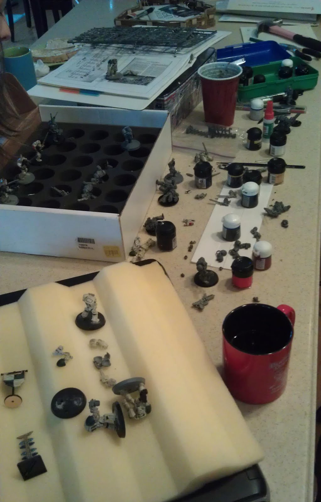 Grim Dark Kitchen: 40K Miniature Basing For Beginners