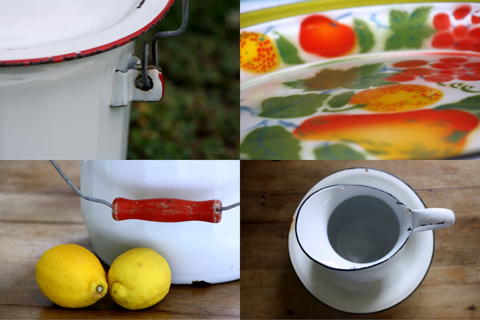 Keeping It Cozy: Vintage Enamelware