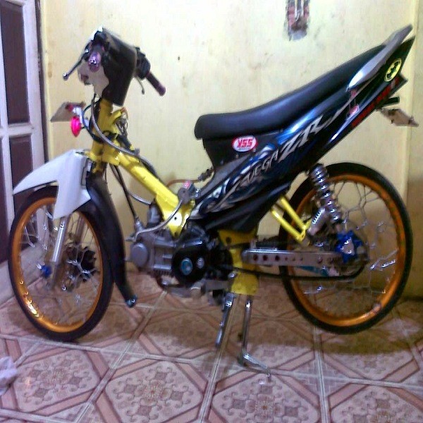 28 Gambar modifikasi vega r zr airbrush thailook jari jari ceper ...