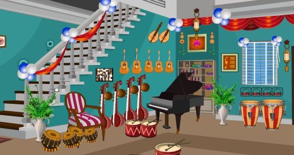 knfGame Escape From Musical Instruments Shop | Escape Games Daily - New ...