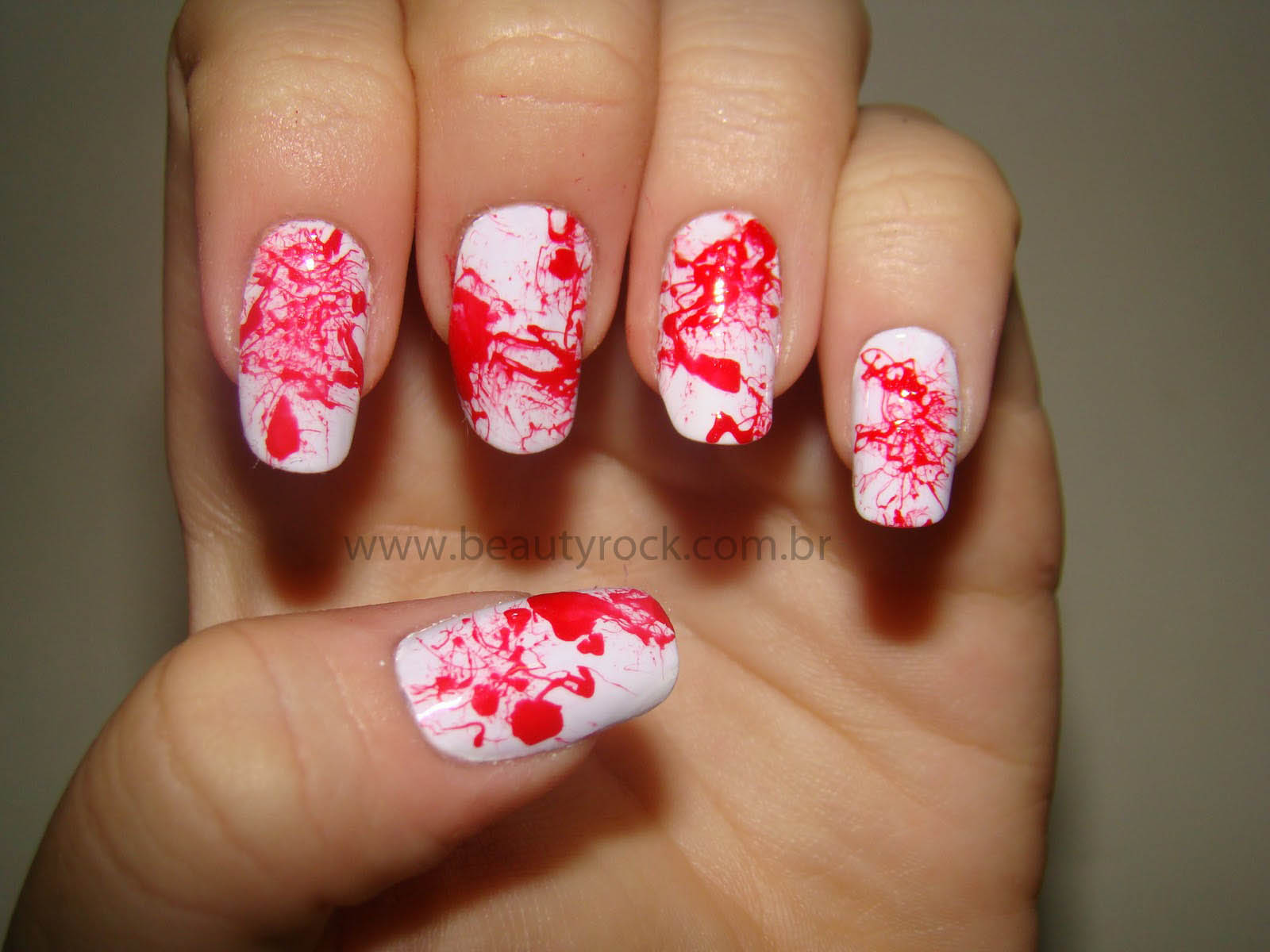 Beauty Rock: Unhas da Semana - Blood Nails