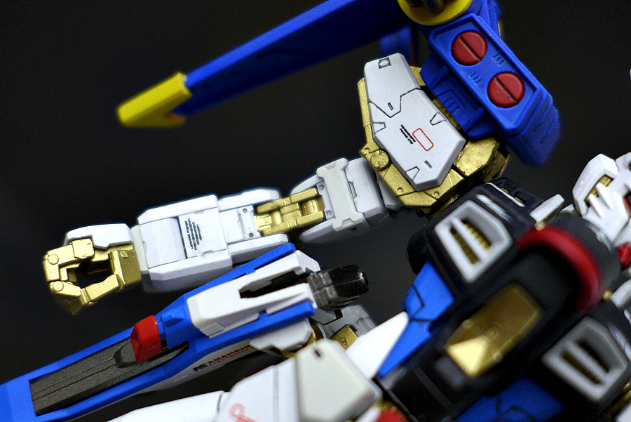 Custom Build: HG x RG 1/144 Deep Launcher Strike Freedom Gundam