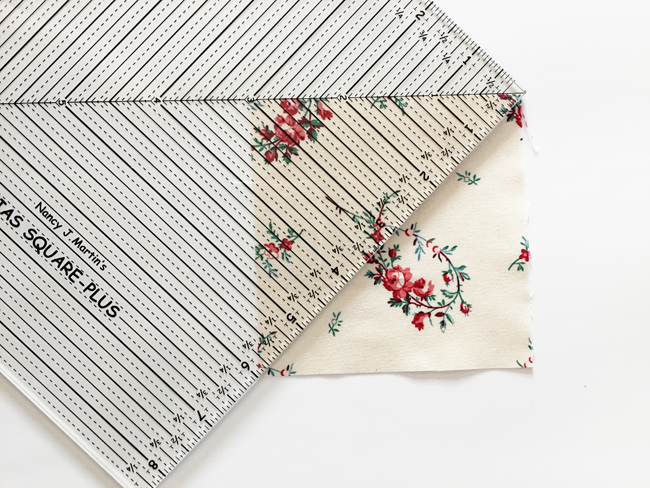 Fort Worth Fabric Studio: Raspberry & Cream BOM {Block 1}