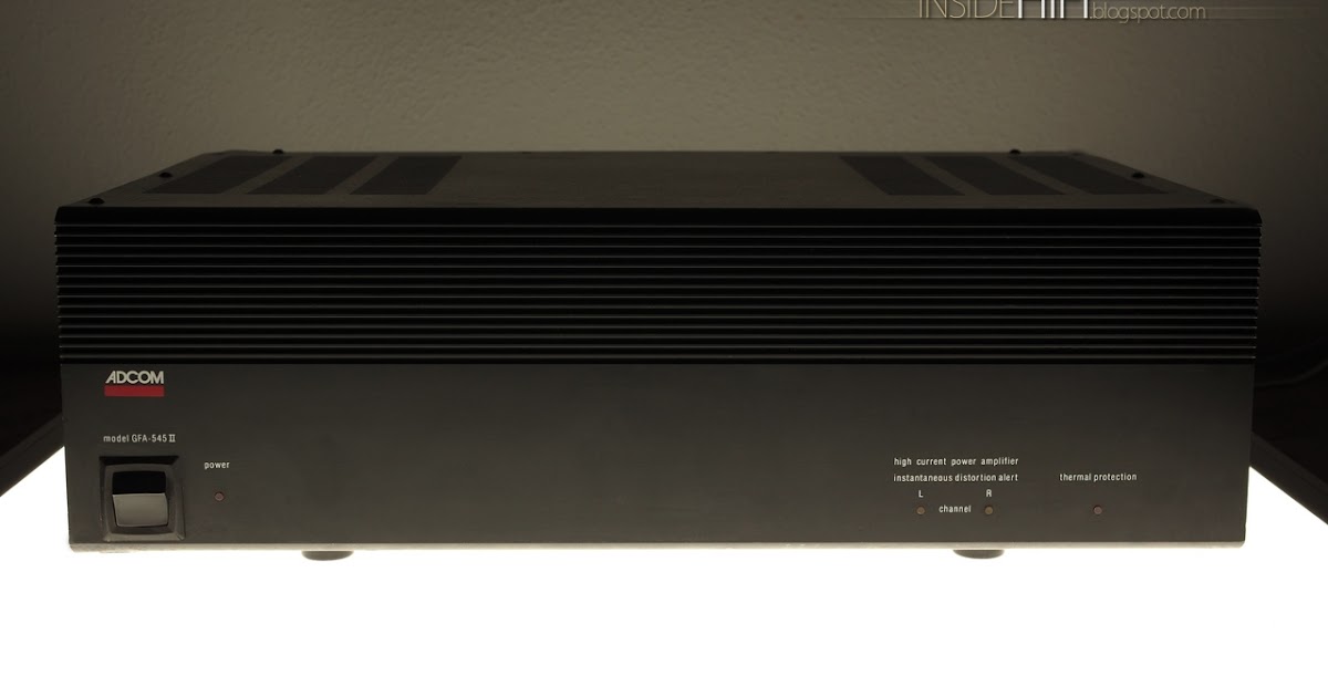 Inside Hi-Fi: Adcom GFA-545 II