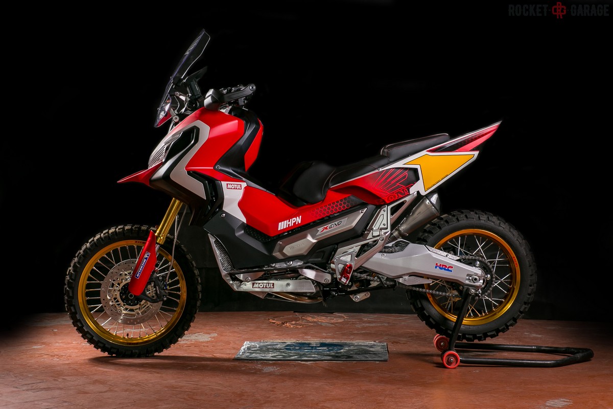 X ADV | Red Vs Blu - RocketGarage - Cafe Racer Magazine