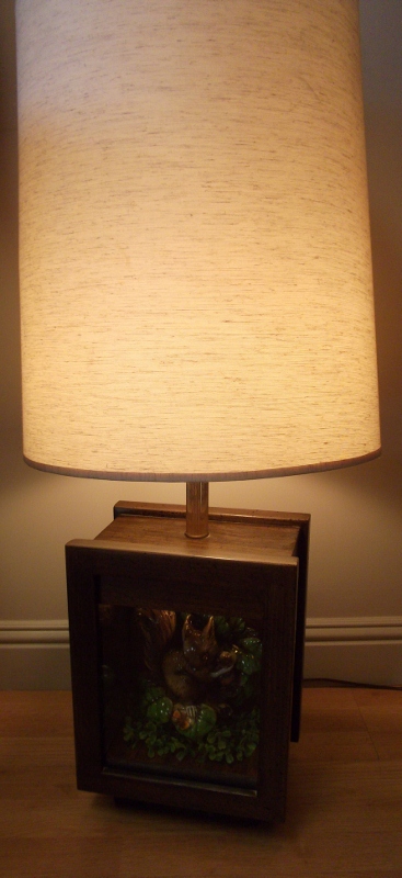 Ms. Funky Junk: The ugliest lamp ever ! $89