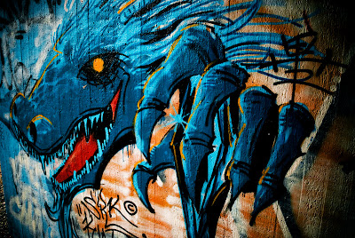grafity: Amazing Wildstyle Dragon Graffiti Art Design
