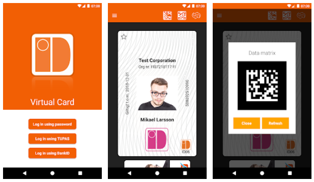 ID06 card - Digital Identity Card Mobile App - Youth Apps