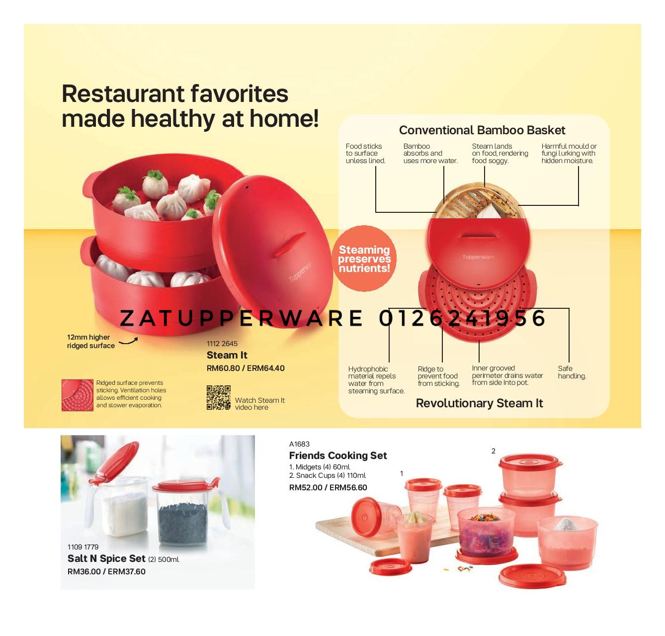 Za Tupperware Malaysia : Catalogue 1st October - 11th November 2018