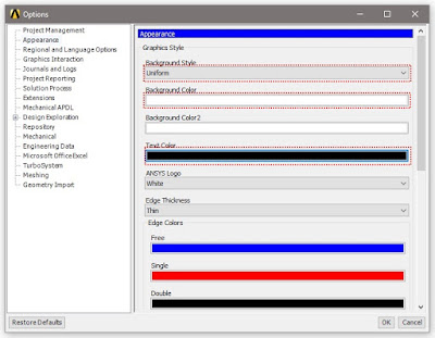FEA Pros: How to change the background in ANSYS Workbench