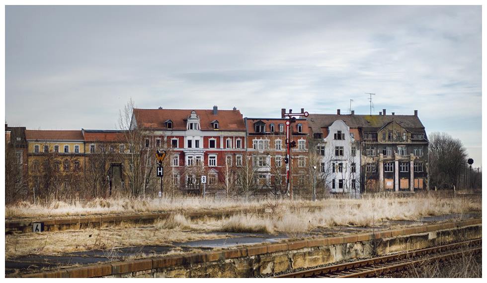 ZEITZER ANSICHTEN: Bahnhofsblick auf Zeitz