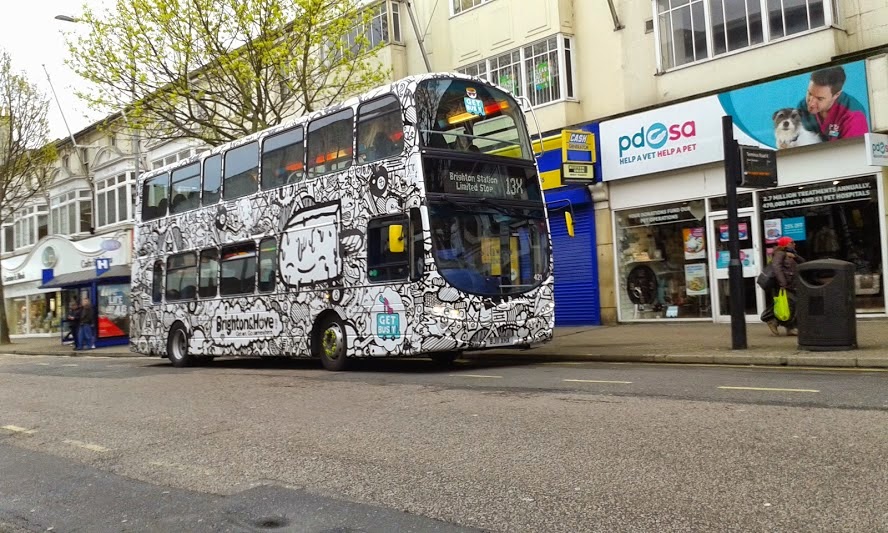 Lous bus pictures: A very detailed Gemini 2 with Brighton and Hove