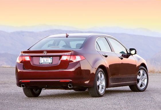 4carpictures: Acura TSX Rear View