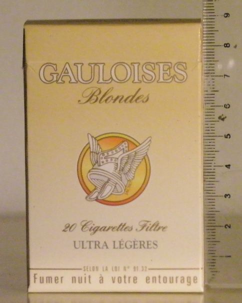 Συλλογή από πακέτα τσιγάρων: Gauloises