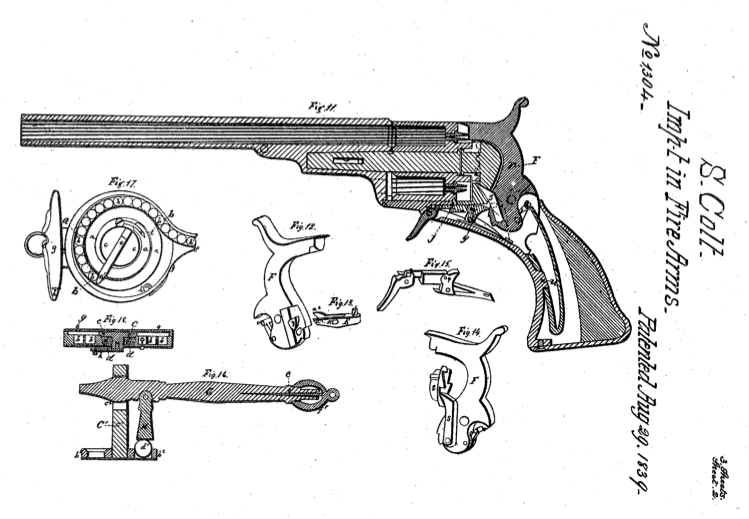 Eugene Shteyn's Blog: Invention of the Day: Colt Revolver.