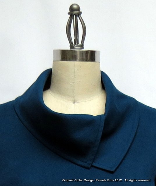 Off The Cuff ~Sewing Style~: The "Split Cowl Collar" Tutorial