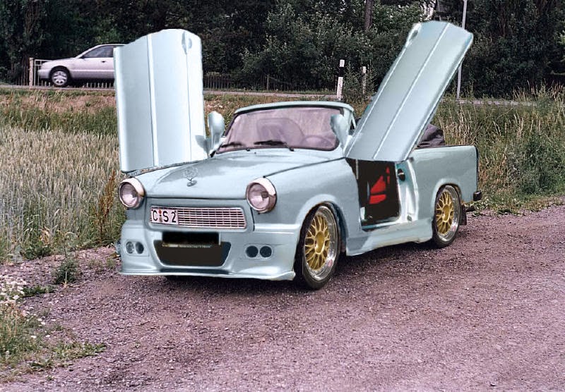 Trackmania project forever: New Car pack - Trabant yop tuning