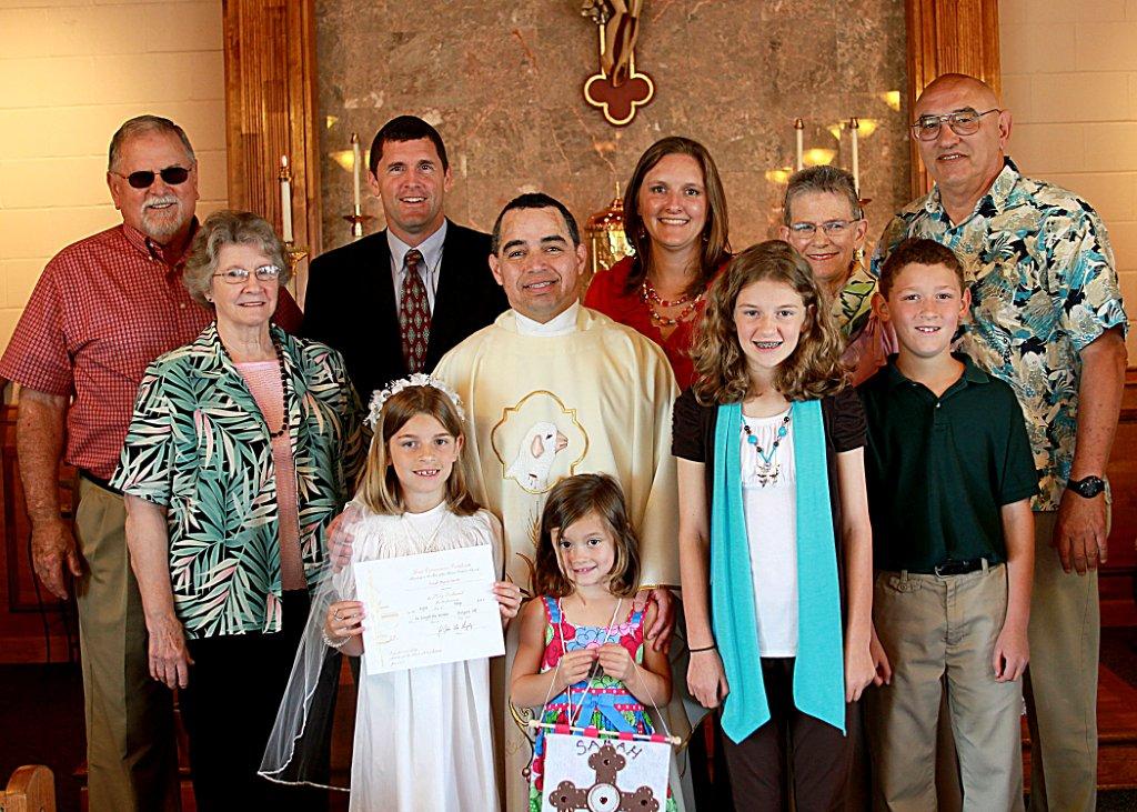 A Slice of Smith Life: Our Daughter's First Holy Communion