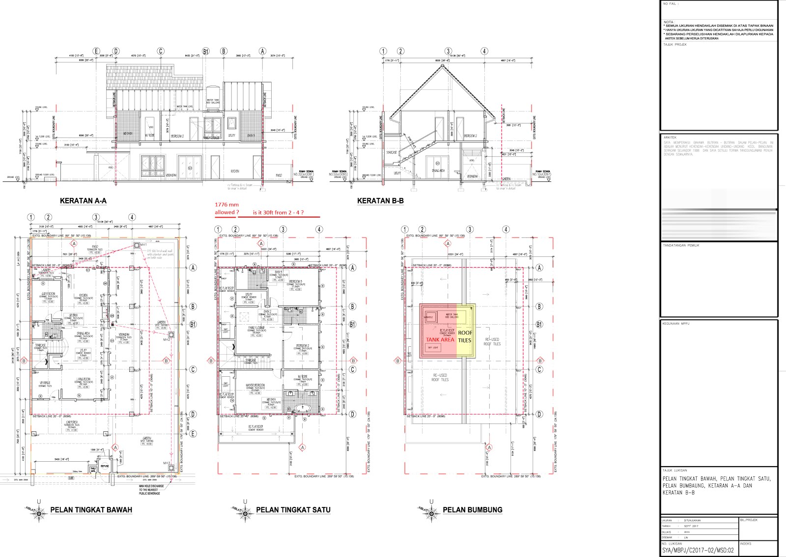 The Honest Truth in Malaysia: Amending your First Layout Plan
