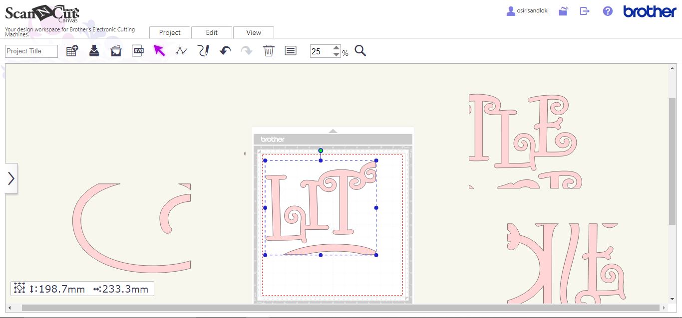 How to cut an image larger than your cutting mat in Brother Scan and ...