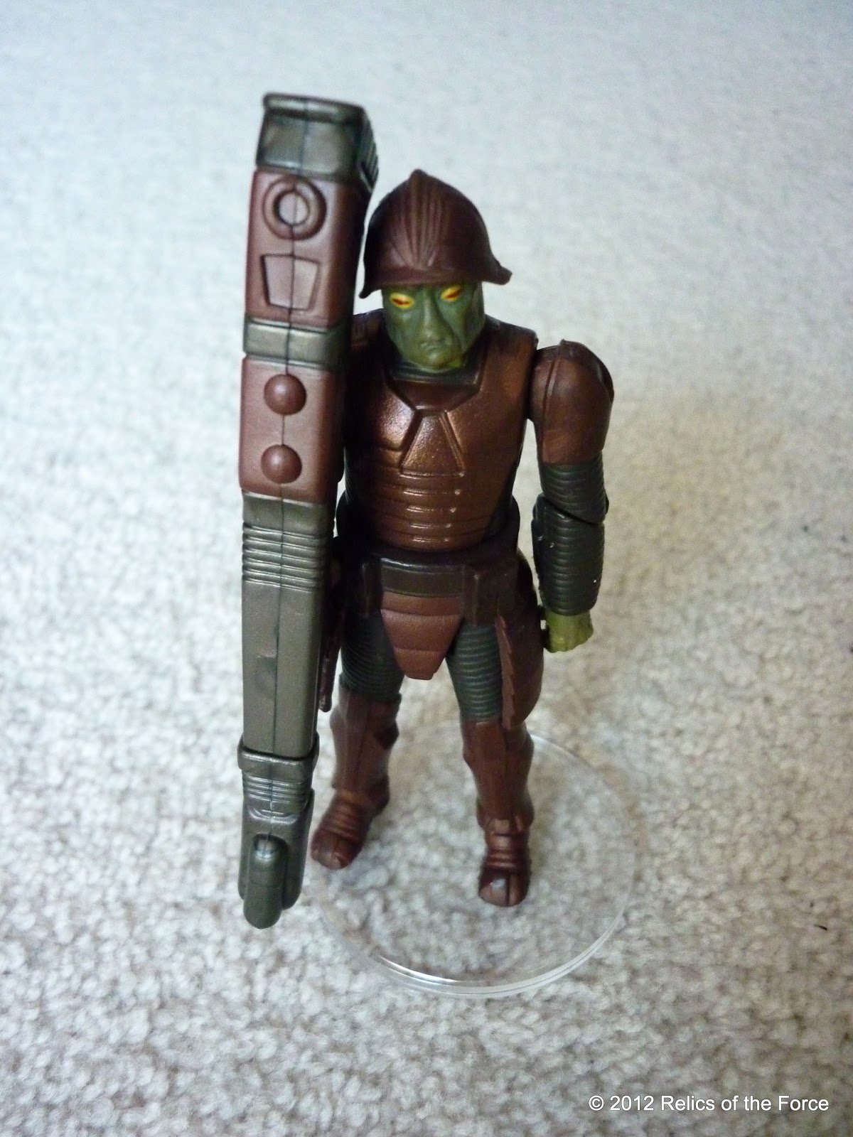 Relics of the Force: Revenge of the Sith 3 3/4" No. 42 Neimoidian Warrior
