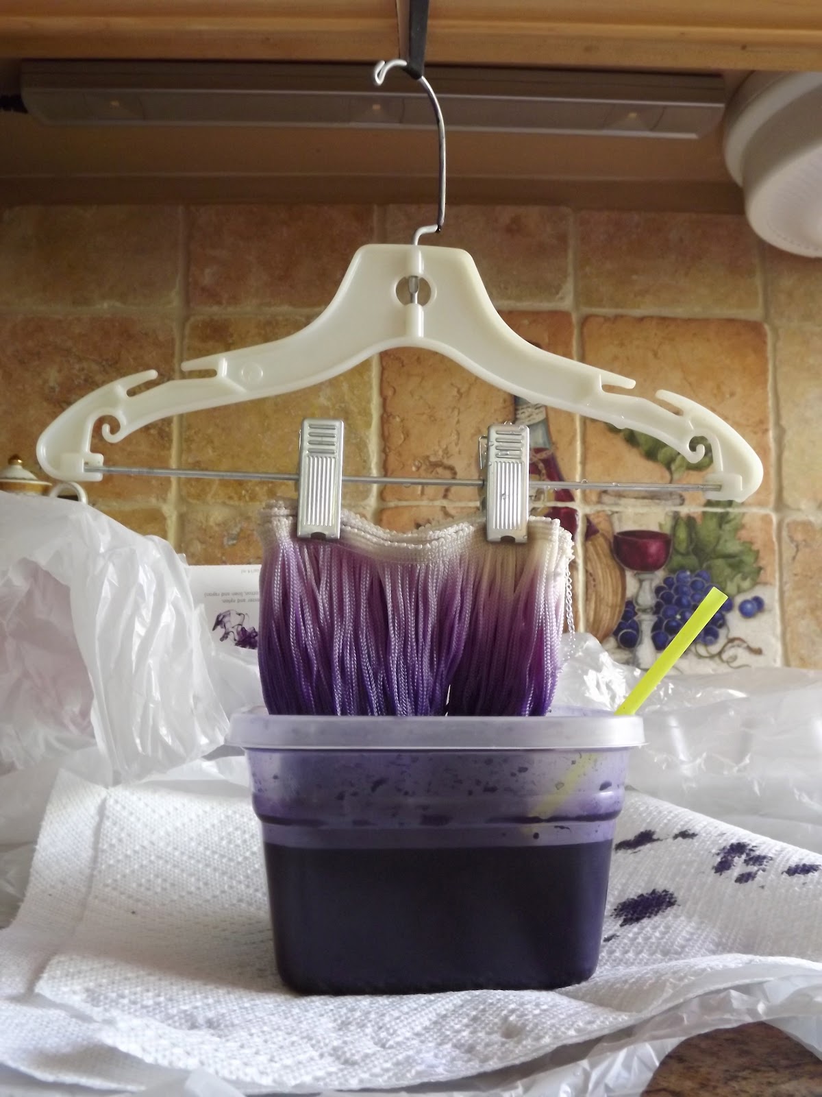 les rebelles doux.: DIY: Dip Dye Fringe