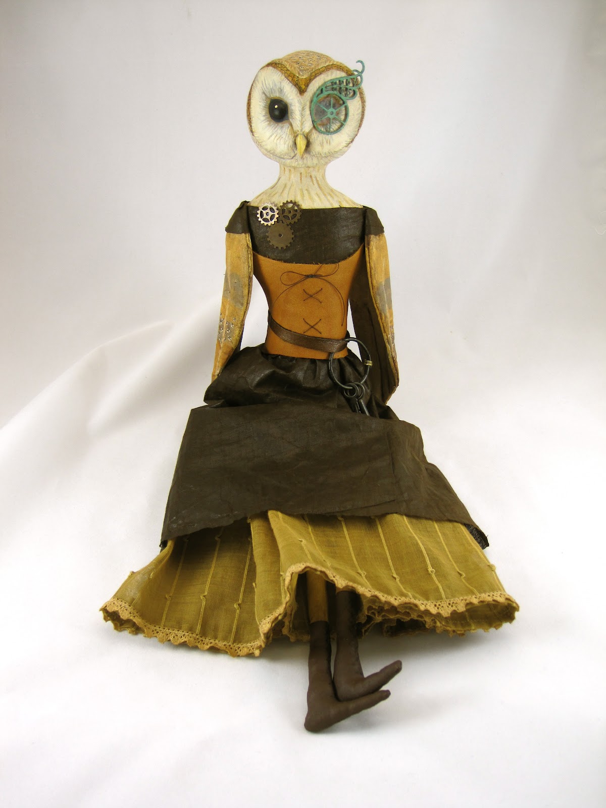 Anaboo Creations: I'd like you to meet Betty Barn Owl, created for the ...