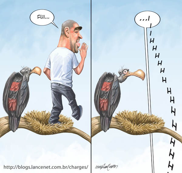 .: FUTEBOL - CONFIRA CHARGES DIVERTIDAS SOBRE TIMES E JOGADORES DE FUTEBOL