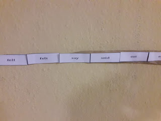 Dominó dos Verbos Irregulares - Língua estrangeira - Inglês