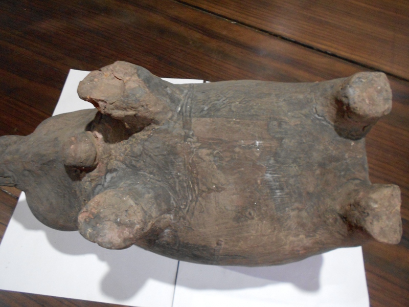 SIDOARJOANTIK GALLERY: Patung Terracotta Celengan Babi Majapahit Kuno Antik