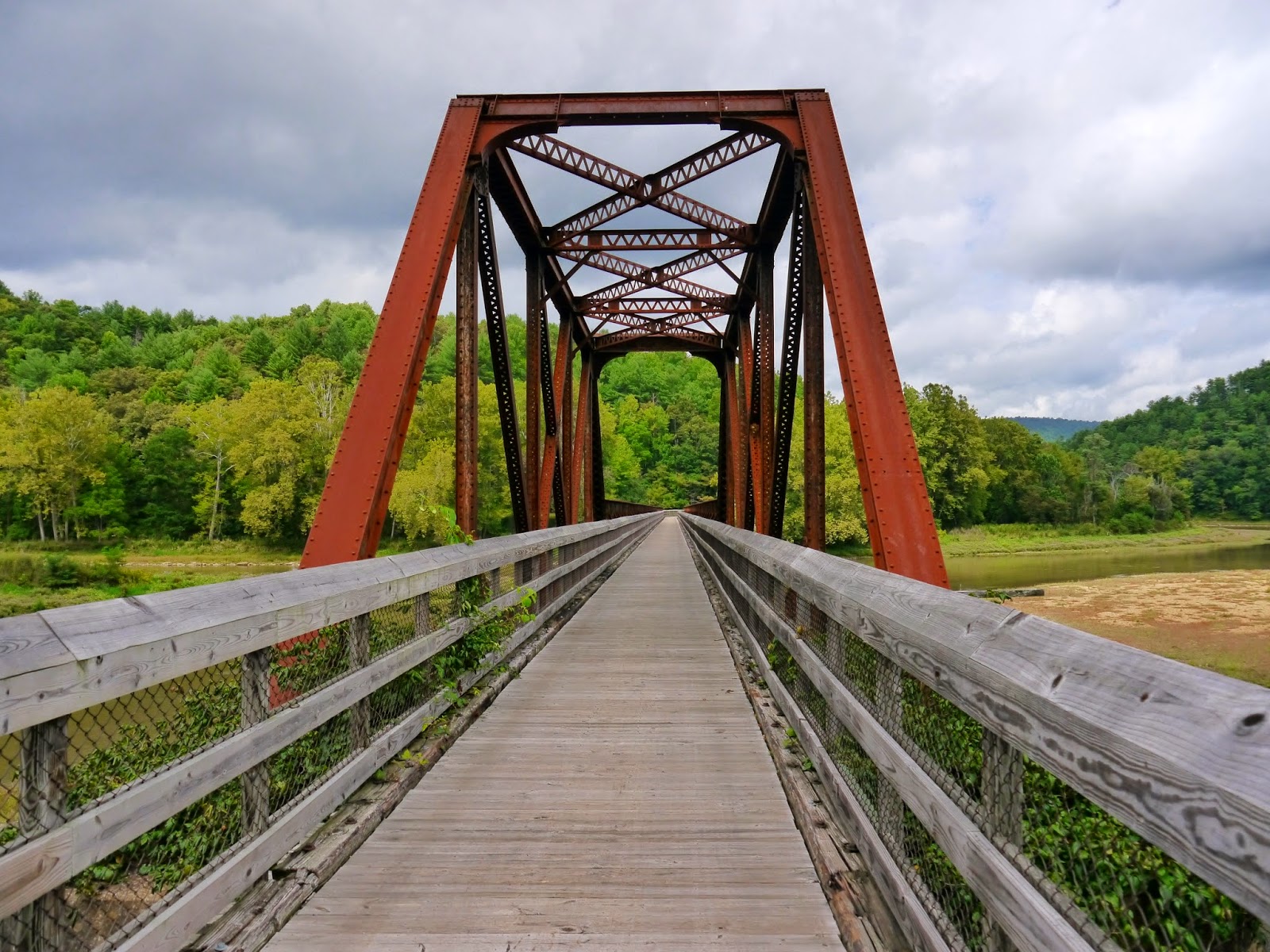 American Travel Journal: New River Trail - Day 1: Galax to Ivanhoe