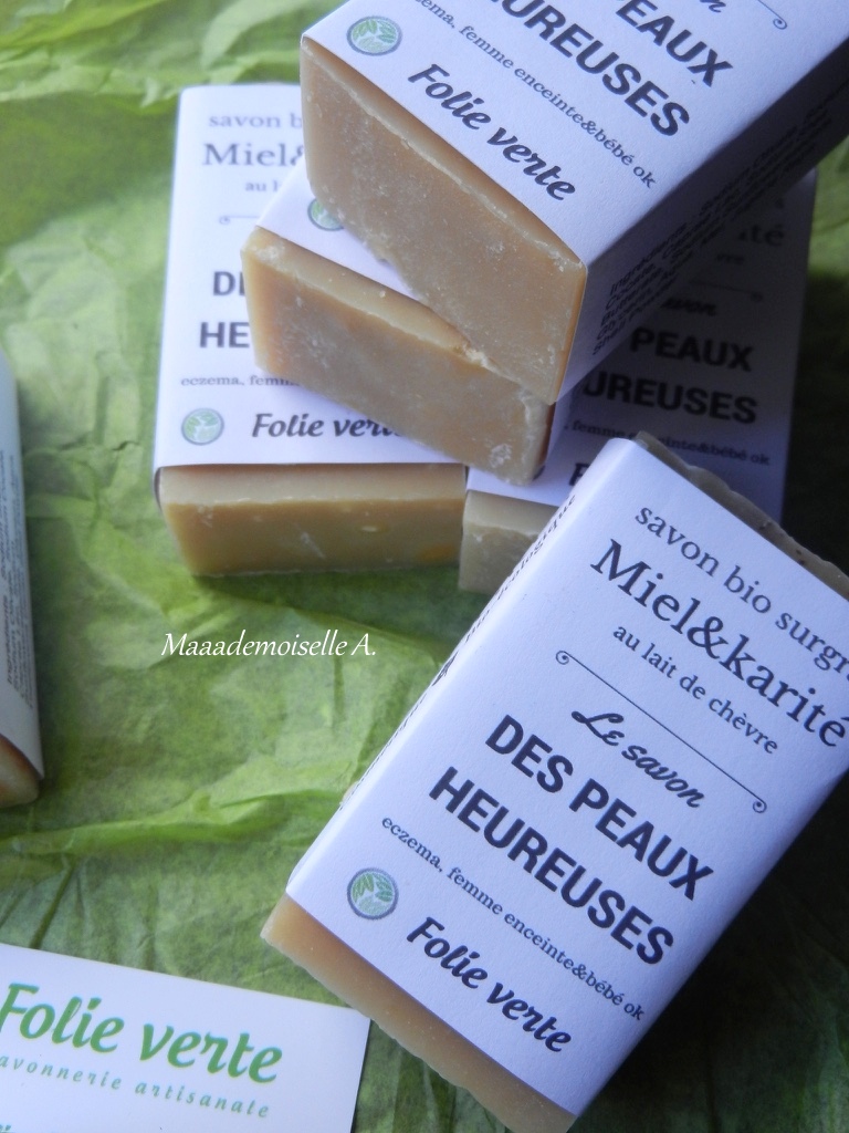 Maaademoiselle A.: || Savons et Beurre de Karité Folie Verte ...
