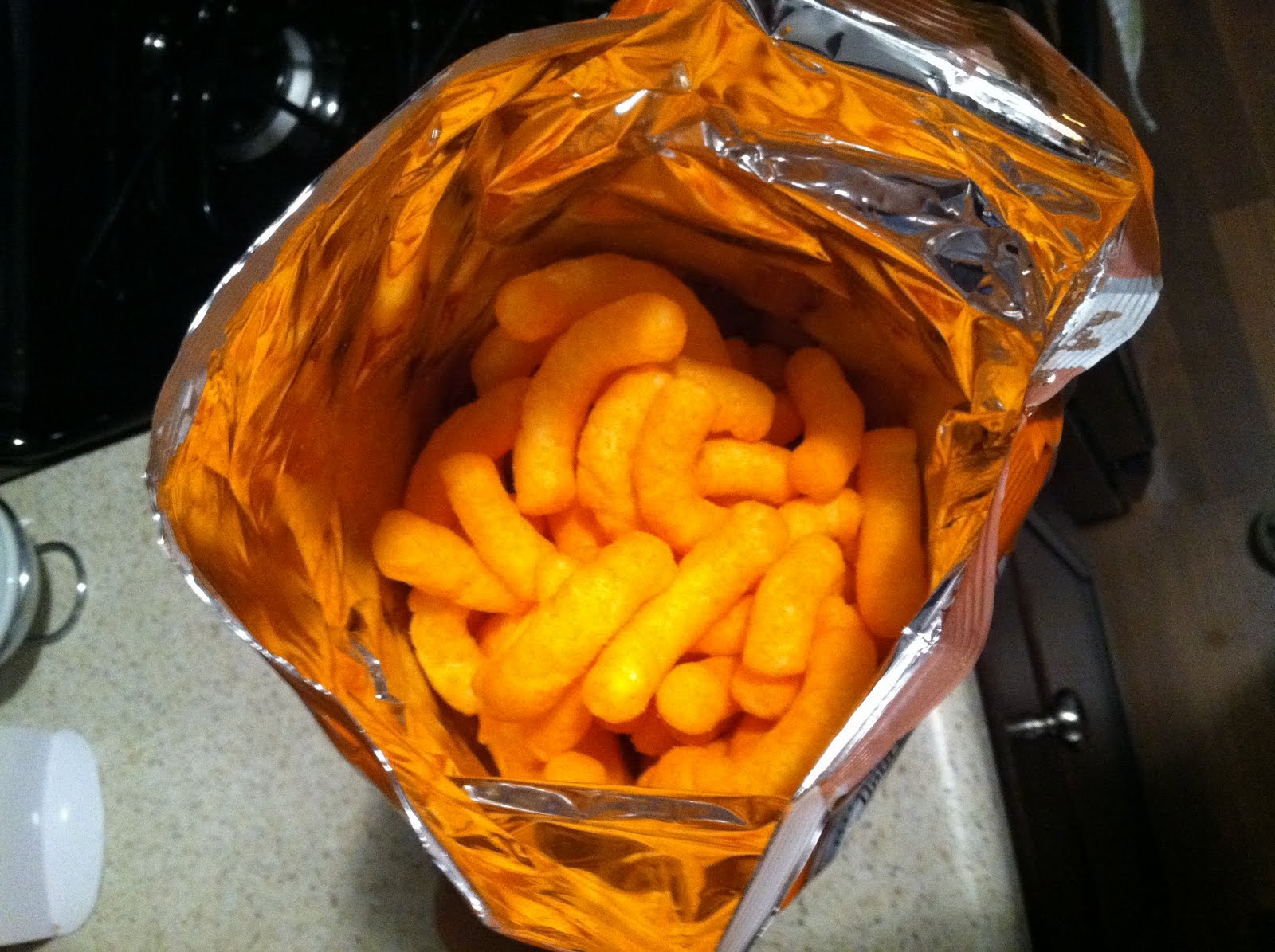 From the Ponder Couch: Yeah, I want Cheesy Poofs...