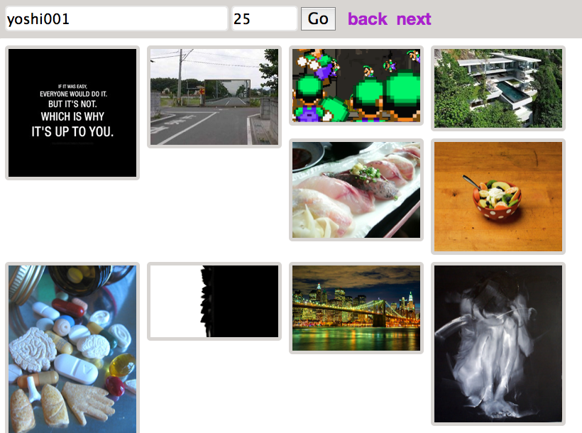Tumblr Photo Viewer "Tumblocks" 作りました。 - FUJILOG