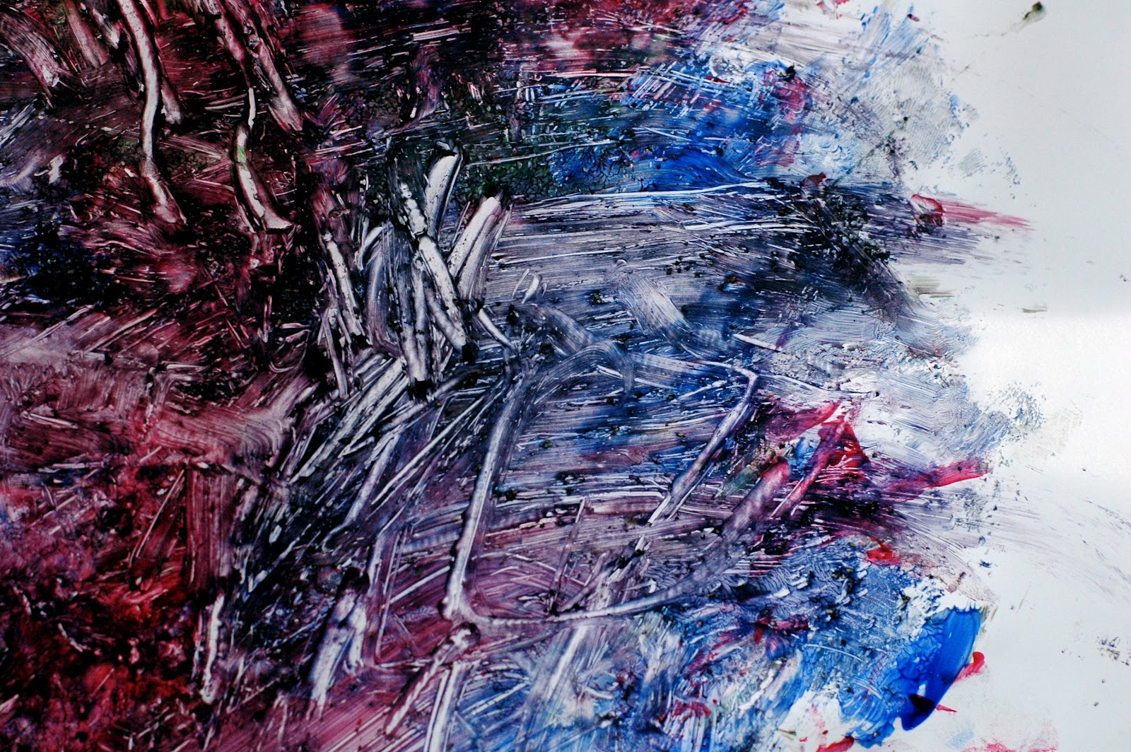 create (with kids): textured finger-paint - FreshlyPlanted