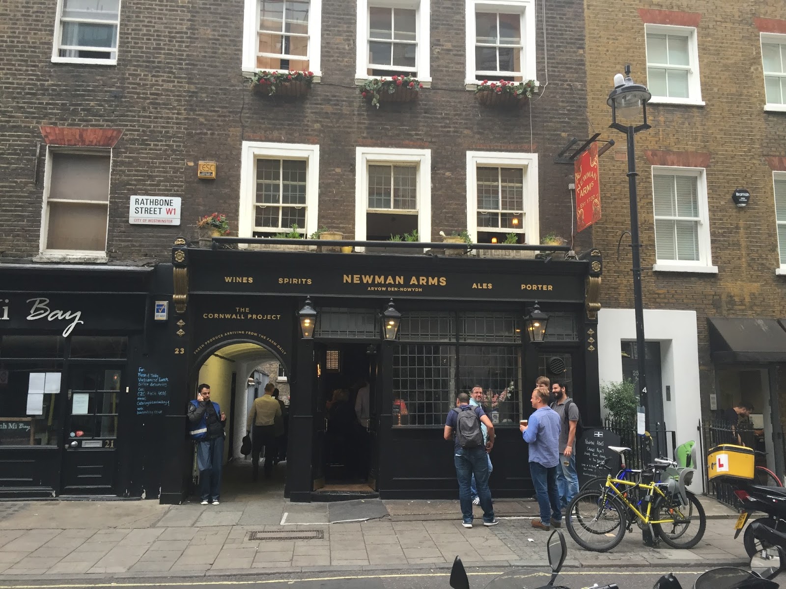 Cheese and Biscuits: The Newman Arms, Fitzrovia