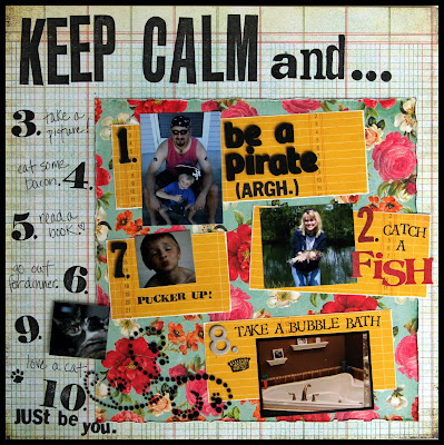 The Studio Challenges: Sunday Layout Challenge