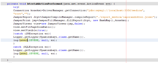 Membuat Laporan Dengan JReport di NetbeansIDE ~ Only Studying