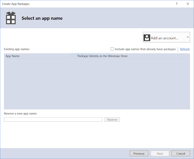 After that, it will ask your Microsoft developer account email and password. So that you have to ...