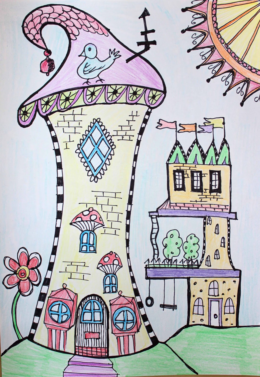 Creating and Educating: Fantasy Houses