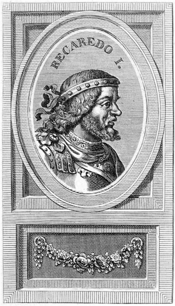 Barcelona Zentropista: Recaredo I 586-601 el primer Rey de una España ...