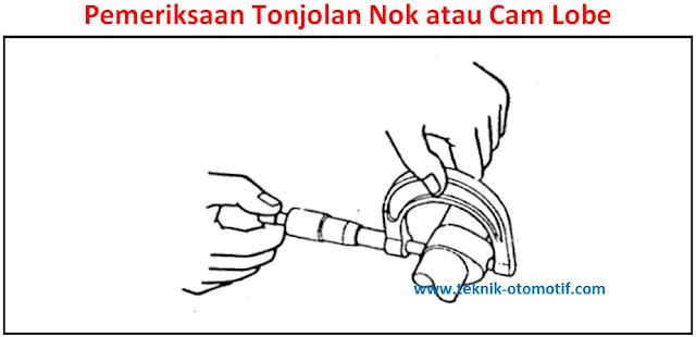 Pemeriksaan Dan Pengukuran Camshaft Atau Poros Nok (Noken As)