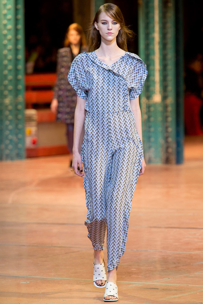 Chic Management: Jemma Baines & Nicole Pollard for Kenzo Fall 2013 RTW ...