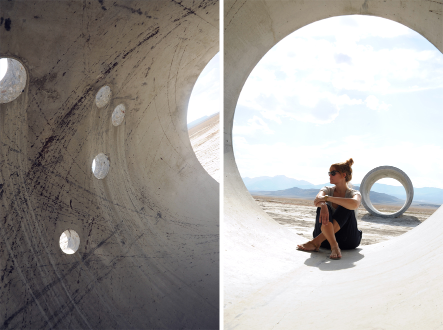 KARIKJØSNES: NANCY HOLT'S SUN TUNNELS, UTAH