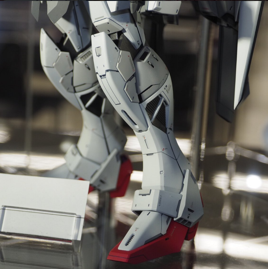 GUNDAM GUY: MG 1/100 Impulse Gundam Blanche Custom Build - On Display ...