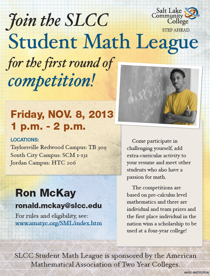 Student Math League 2013