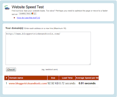 How To Check Your Web Page Load Time - ARTECH