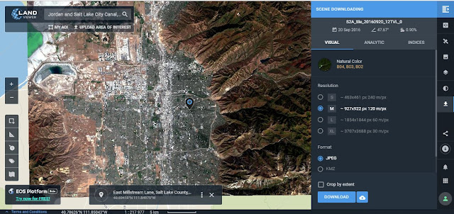 Land Viewer: Download Latest Satellite Imagery and Analysis Spectral ...